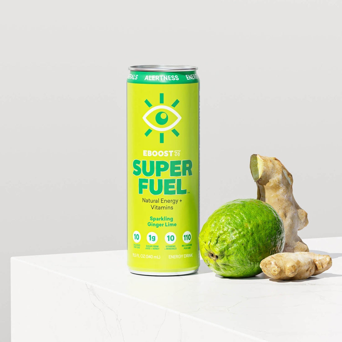 SUPER FUEL Natural Energy + Vitamin Drink - Your Kick In A Can – EBOOST