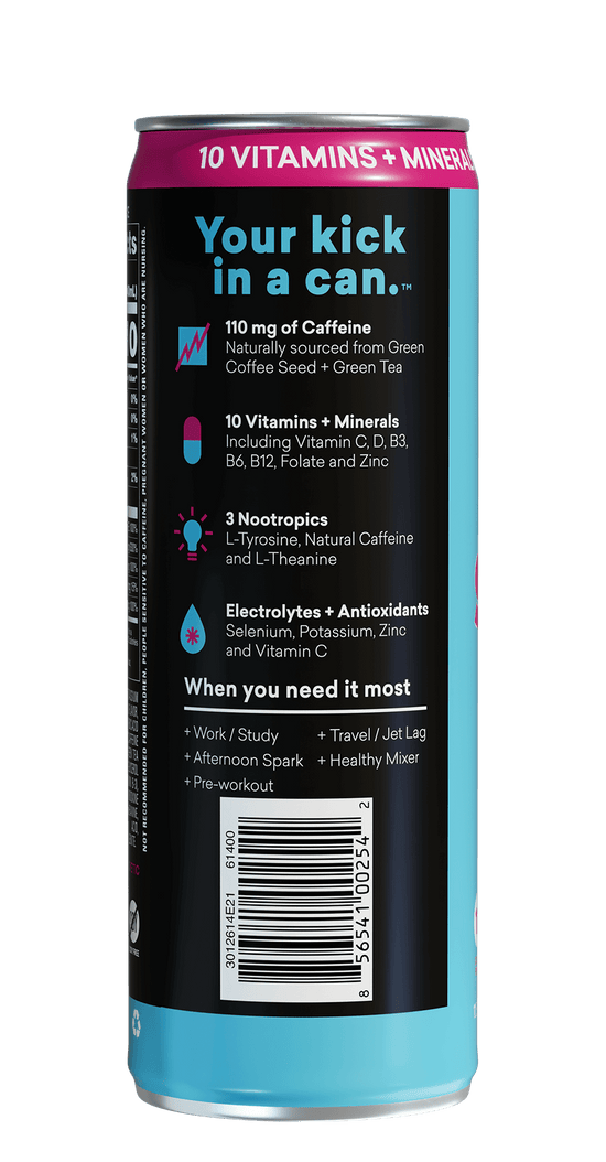 SUPER FUEL Natural Energy + Vitamin Drink - Your Kick In A Can – EBOOST